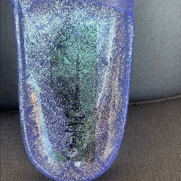 INC International Concepts | Shoes | Inc Clear Silver Glitter Jelly ...